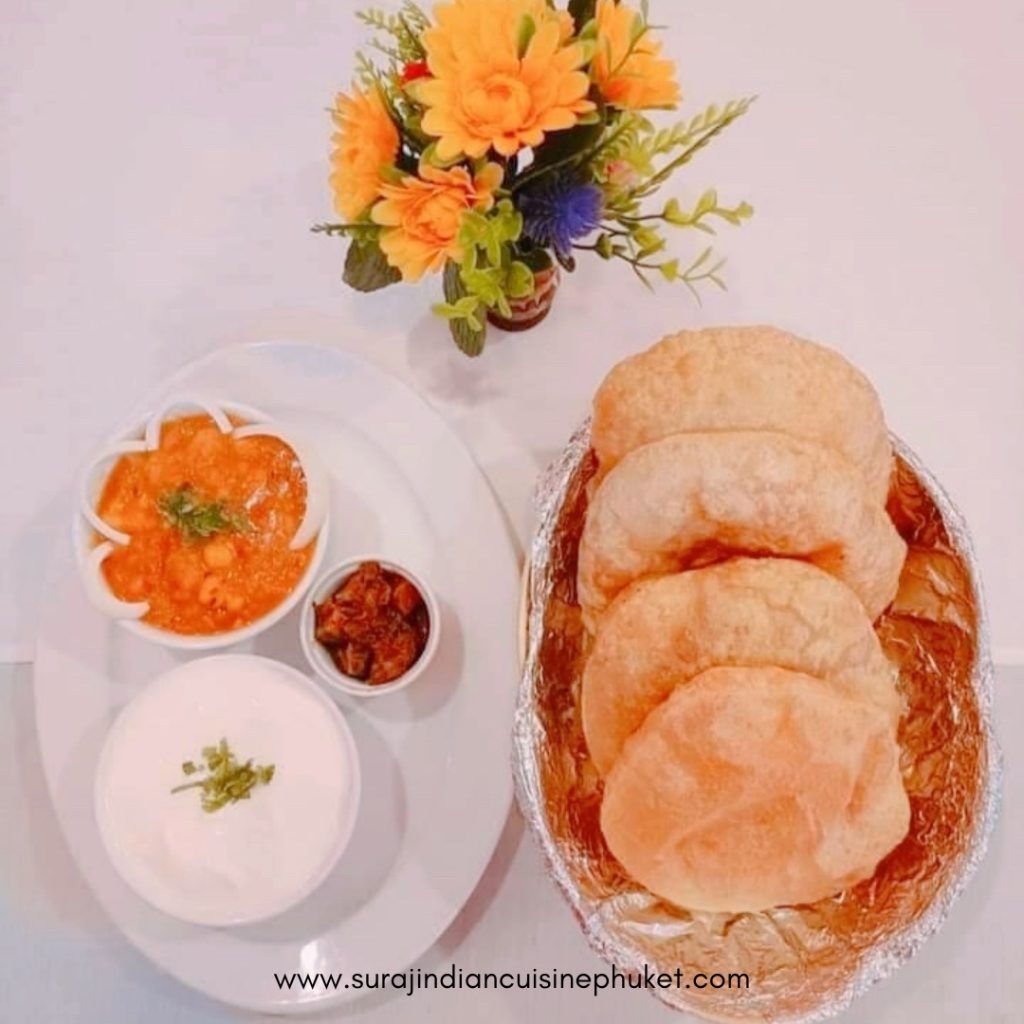 Chola Puri Set - Suraj Indian Cuisine