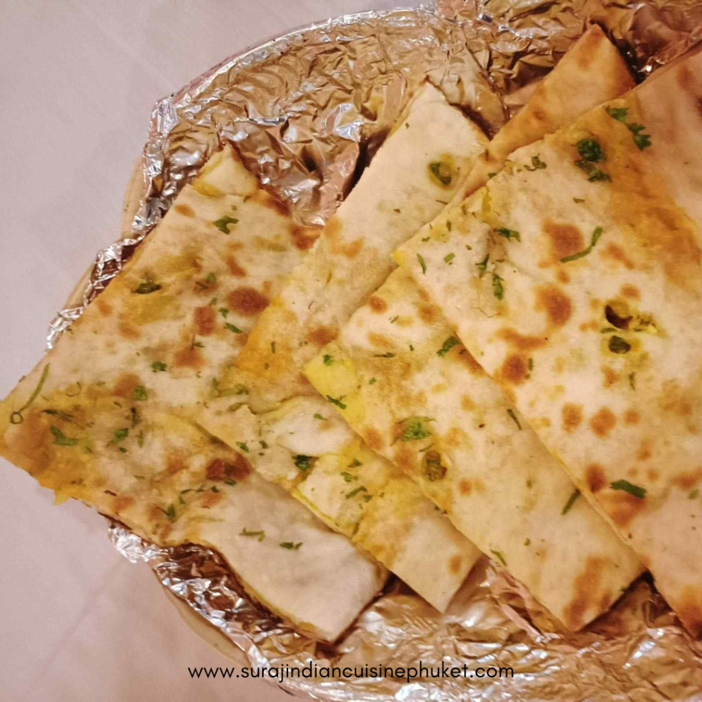 Onion Naan - Suraj Indian Cuisine